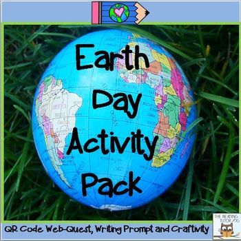 Earth Day QR Code Web Quest | Word List Builder