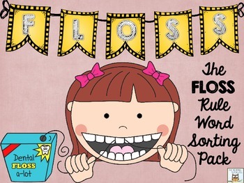 Orton-Gillingham Spelling: Floss Rule Word Sort | Word List Builder