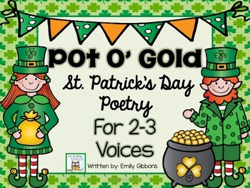 Partner Poems for March Fluency Practice ~St. Patrick's Day Poetry ...
