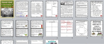 December Centers | Word List Builder