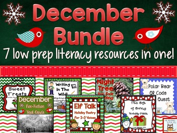 December Centers | Word List Builder