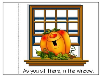 Halloween Song Book Freebie: Jack O' Lantern | Word List Builder