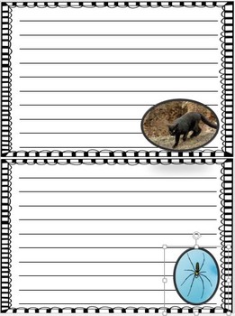 Weekly Writing Prompts for October ~Animal Theme~ | Word List Builder