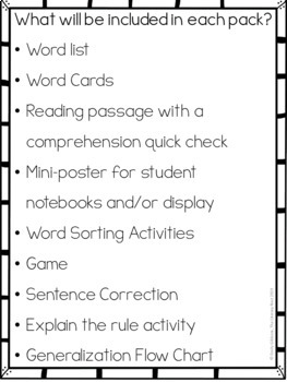 Orton-Gillingham Activities: Generalizations for Reading and Spelling ...