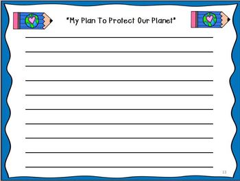 Earth Day QR Code Web Quest | Word List Builder