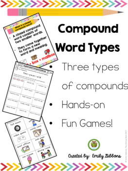 Compound Words Practice Sheets and Games | Word List Builder