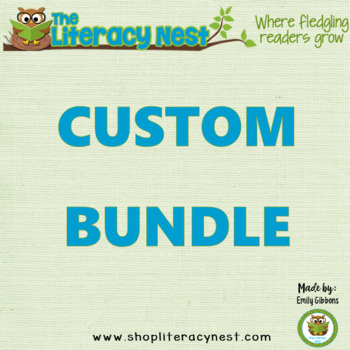 CUSTOM BUNDLE: ORTON-GILLINGHAM Levels 1-3 | Word List Builder