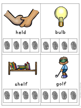 Final L Blends Orton-Gillingham Level 1 Multisensory Phonics Activities ...
