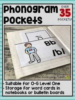 Orton-Gillingham Activities Phonogram Pockets for Multisensory Reading ...