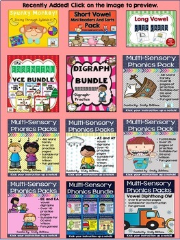 Orton-Gillingham Resources The Complete O.G. PT 1 Bundle Lesson Plan ...