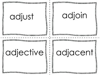 Orton-Gillingham Word Cards Level Five | Word List Builder