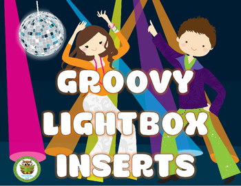 LIGHT BOX INSERTS FREEBIE: DISCO THEME | Word List Builder