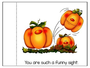 Halloween Song Book Freebie: Jack O' Lantern | Word List Builder