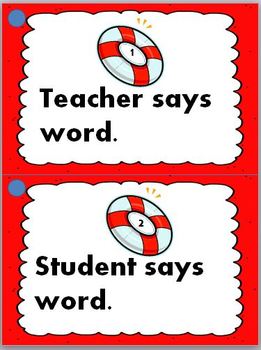 S.O.S. Multisensory Spelling Strategy Task Cards | Word List Builder