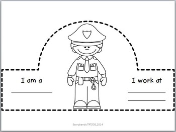 Community Helpers Headbands | Word List Builder