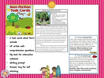 May June Literacy Centers End Of The Year Centers and Activities | Word ...