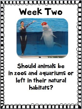 Writing Prompts Bundle ~Animal Theme~ | Word List Builder