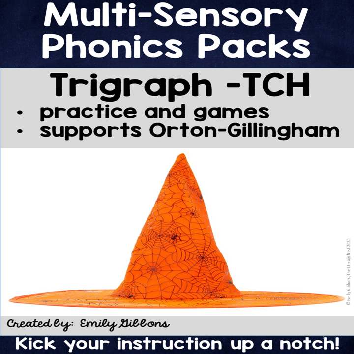 TCH Phonics Activities Multisensory Phonics and Orton-Gillingham Lesson ...