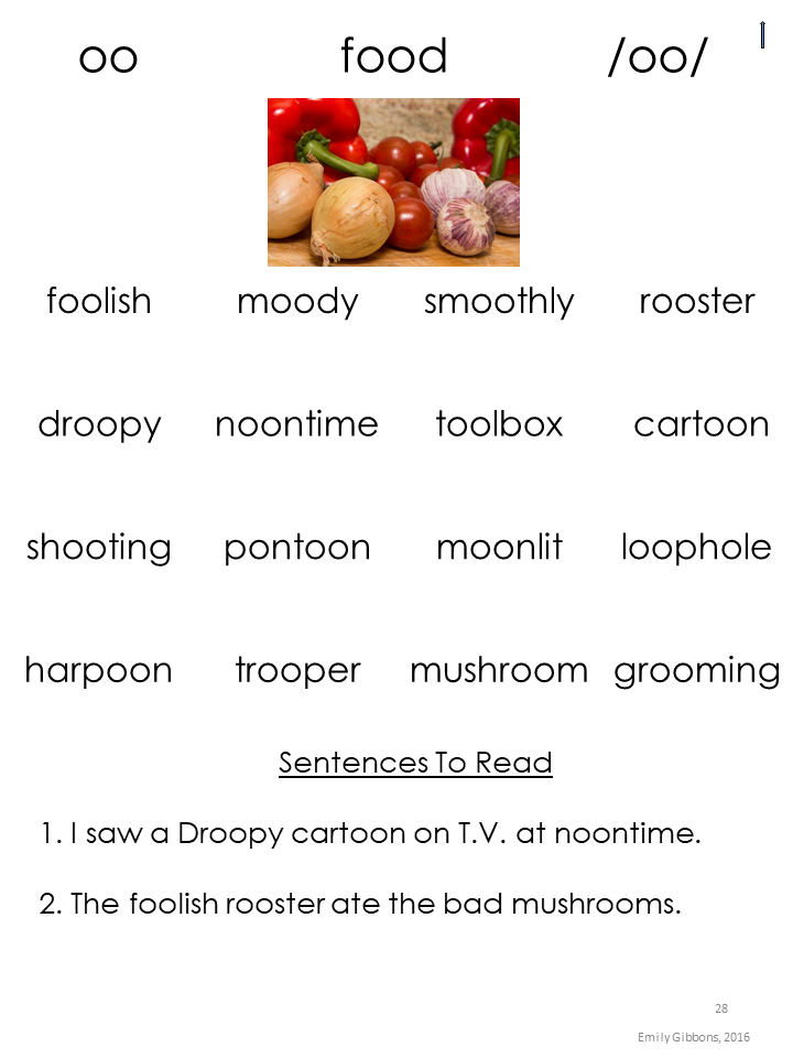 OO Vowel Digraph Word Work Multisensory Phonics Activities Orton ...