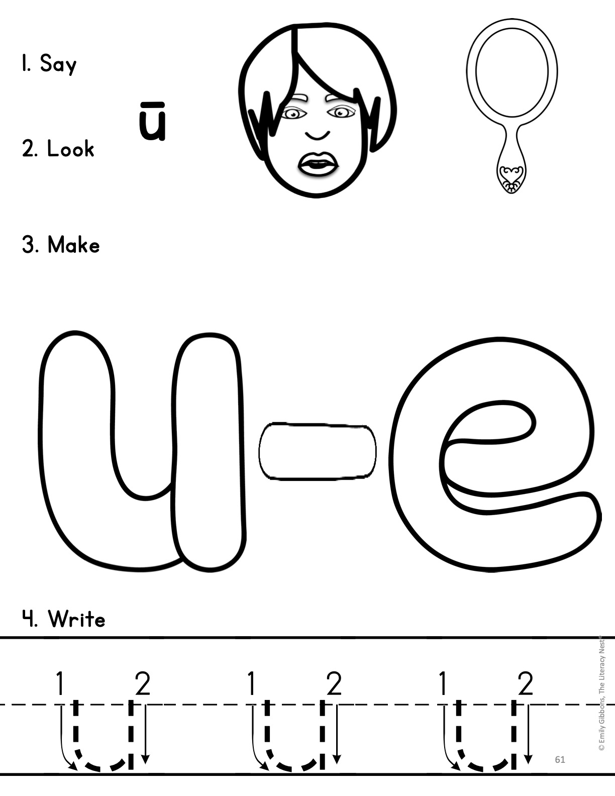 Summer Review Phonics Activities: VCe | Word List Builder