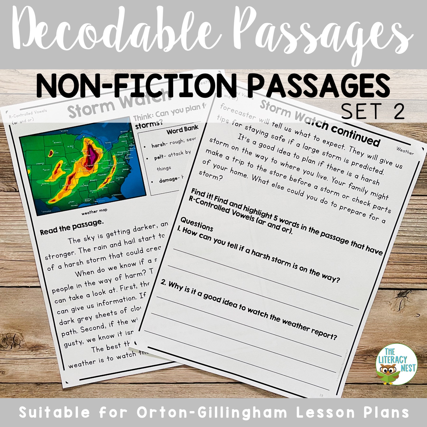 Decodable Reading Passages Non-Fiction Controlled Text and ...