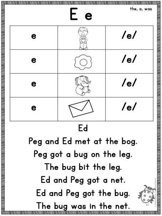 Orton-Gillingham Based Decodable Passages Distance Learning, Level 1 ...