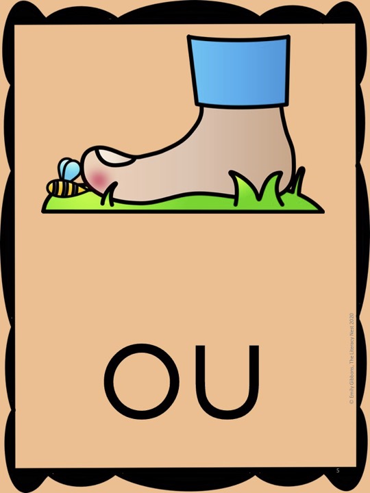 Diphthong: OU | Orton-Gillingham Multisensory Phonics Activities ...