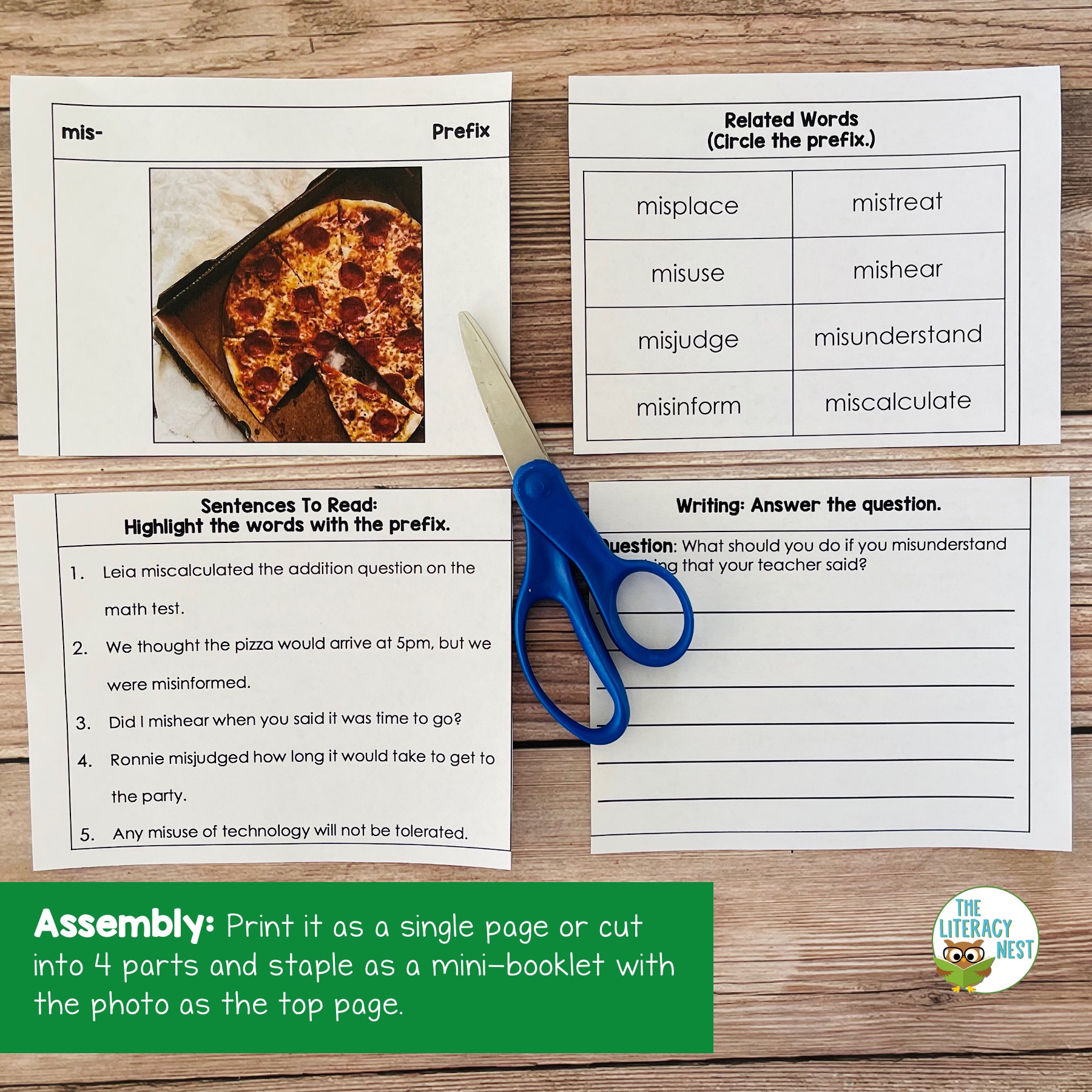 Morphology Activities Prefixes, Suffixes, Roots, Greek Forms | Word ...