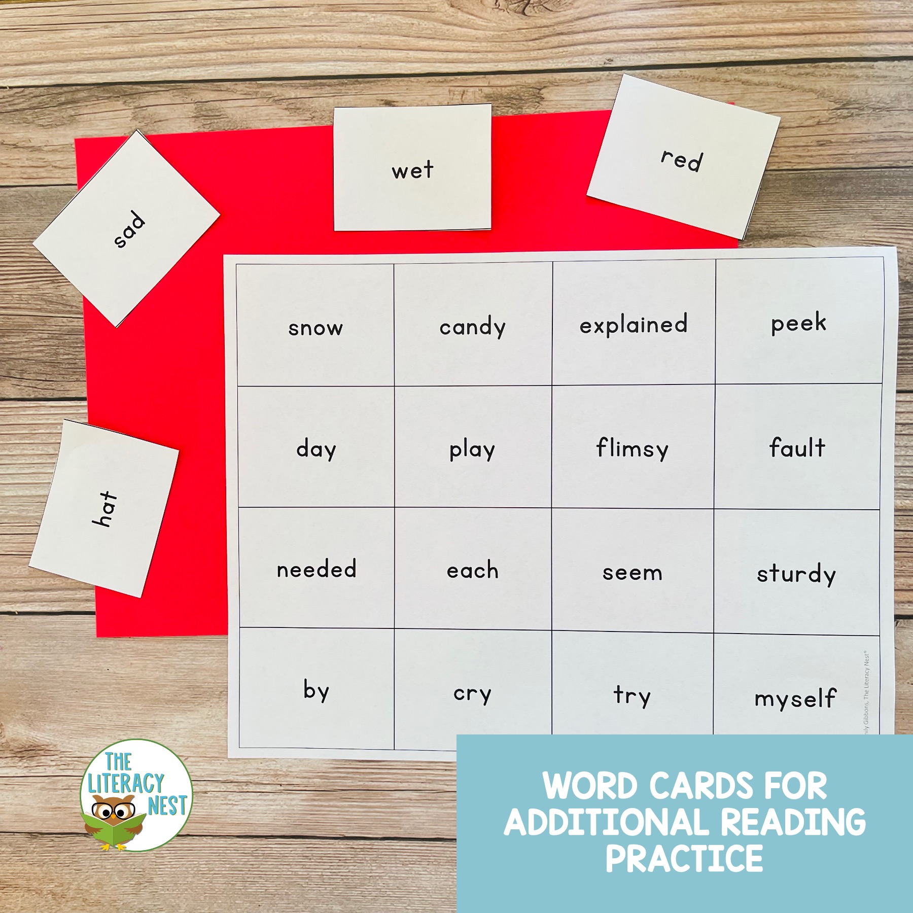 Decodable Readers Winter Theme Includes Digital | Word List Builder