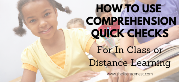 Using Quick Comprehension Checks In Class or For Distance Learning ...