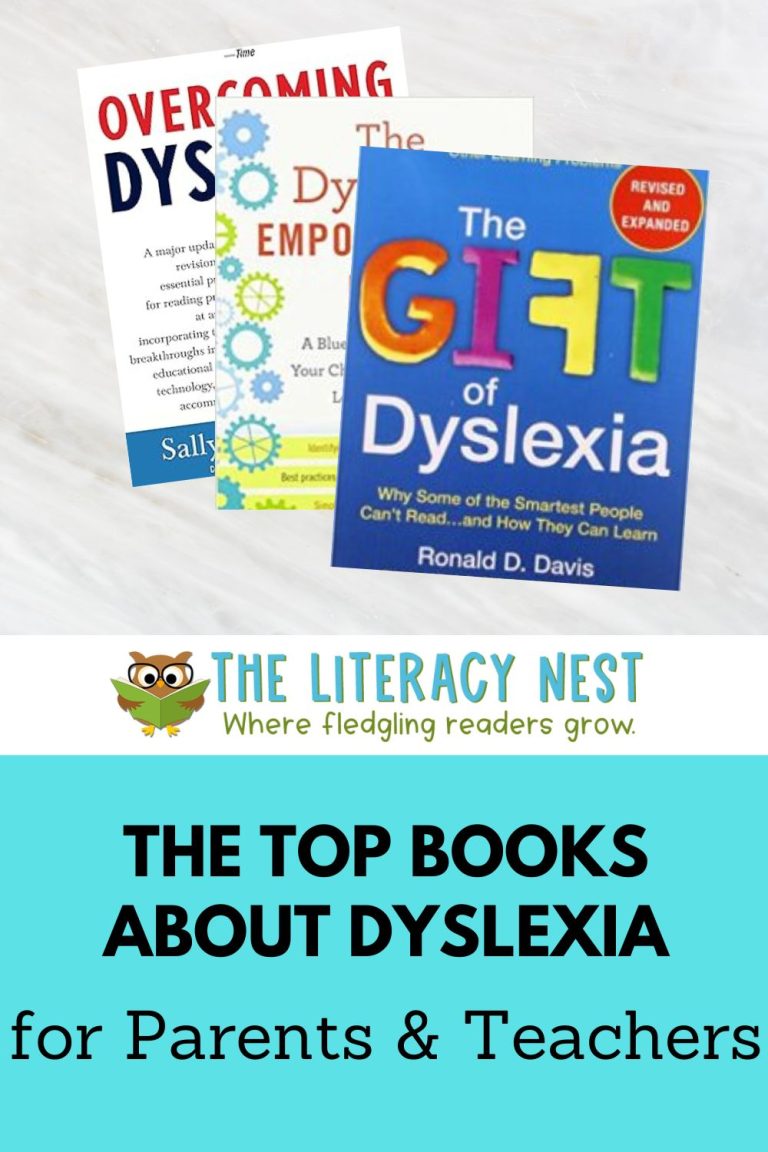 The Top Books About Dyslexia for Parents and Teachers - The Literacy Nest