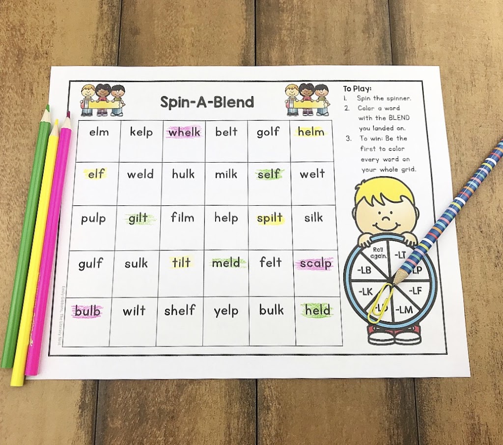 22 Blend Words Examples For 1St Grade Pictures