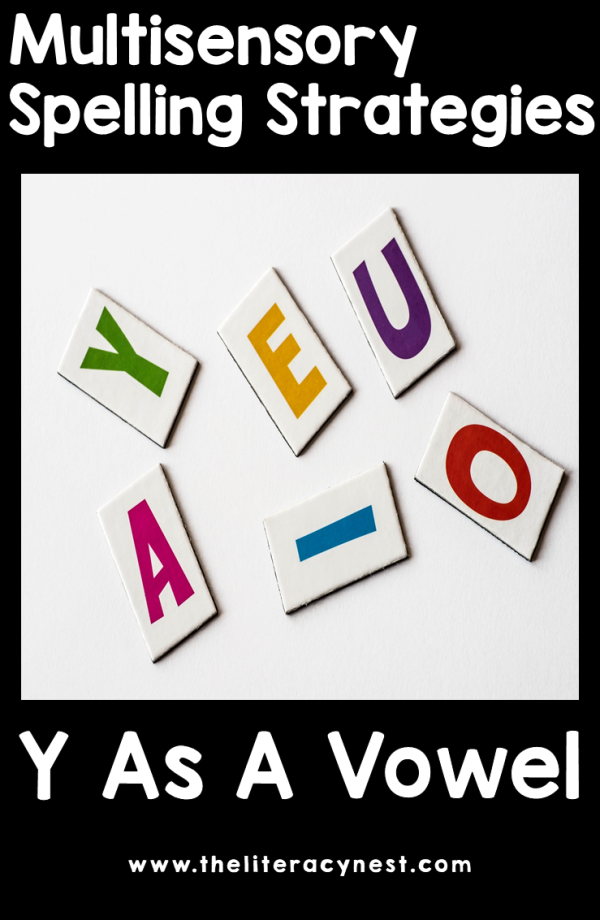 When Y Is A Vowel: Multisensory Spelling Strategies - The Literacy Nest