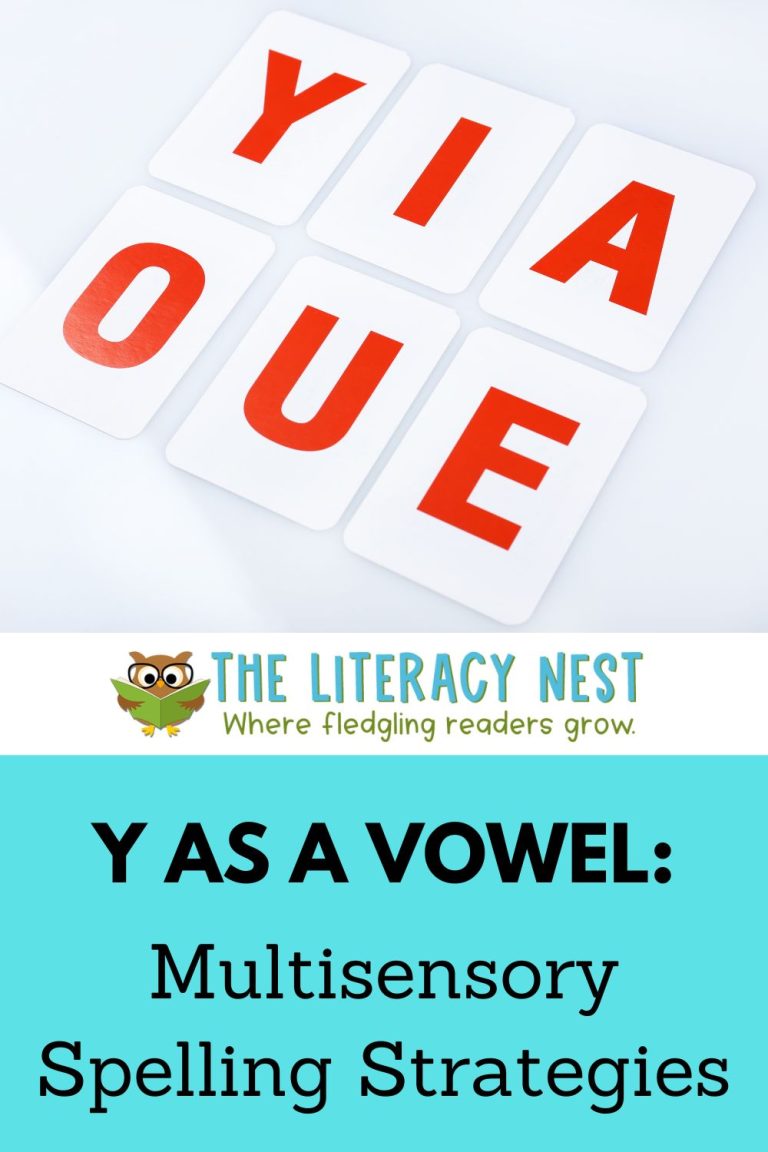 Y as a Vowel: Multisensory Spelling Strategies - The Literacy Nest