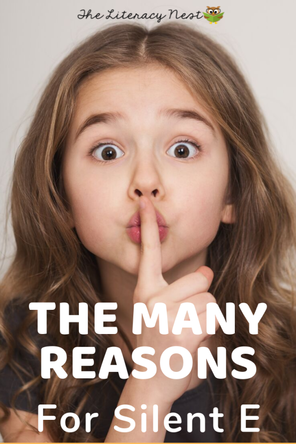 The Many Reasons For Silent E - The Literacy Nest