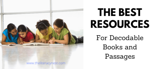 The Best Decodable Books and Decodable Passage Resources - The Literacy ...