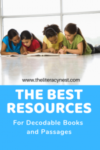 The Best Decodable Books and Decodable Passage Resources - The Literacy ...