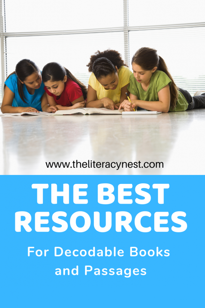 The Best Decodable Books and Decodable Passage Resources - The Literacy ...