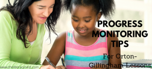 Checking for Mastery In Orton-Gillingham Lessons - The Literacy Nest