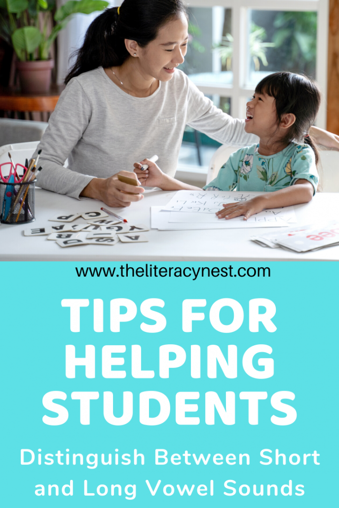 Top Tips for Helping Children Distinguish Between Short and Long Vowel ...