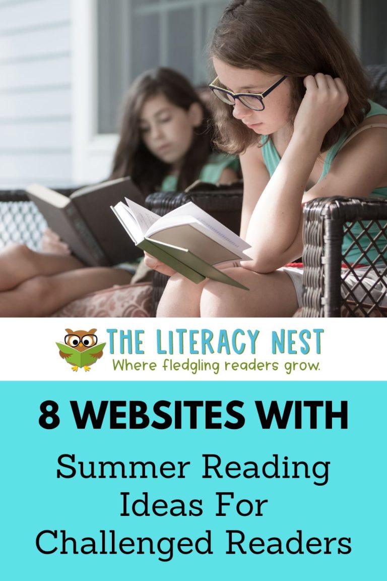 8 Websites With Summer Reading Ideas For Challenged Readers