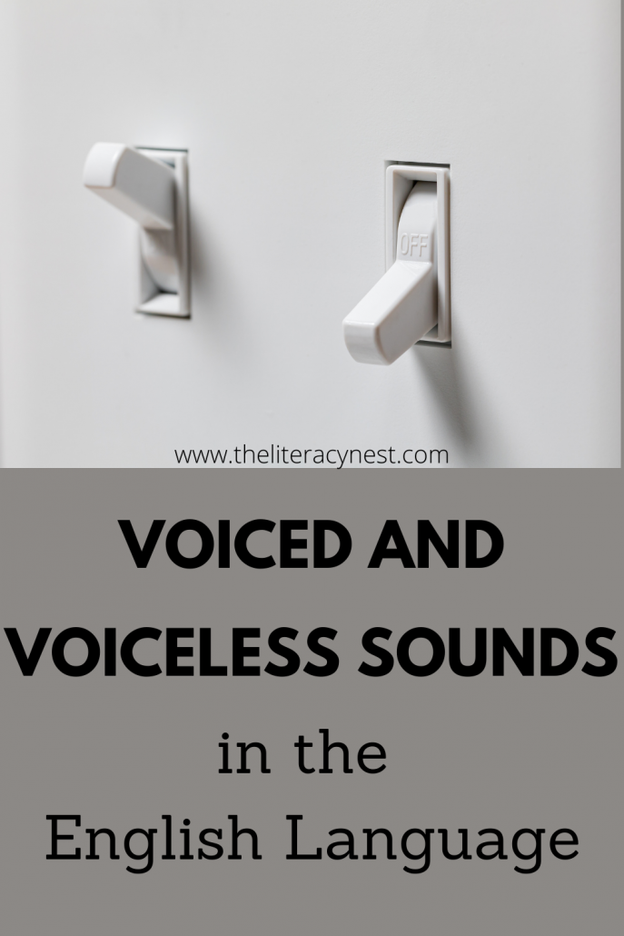 Voiced and Voiceless Sounds in The English Language - The Literacy Nest