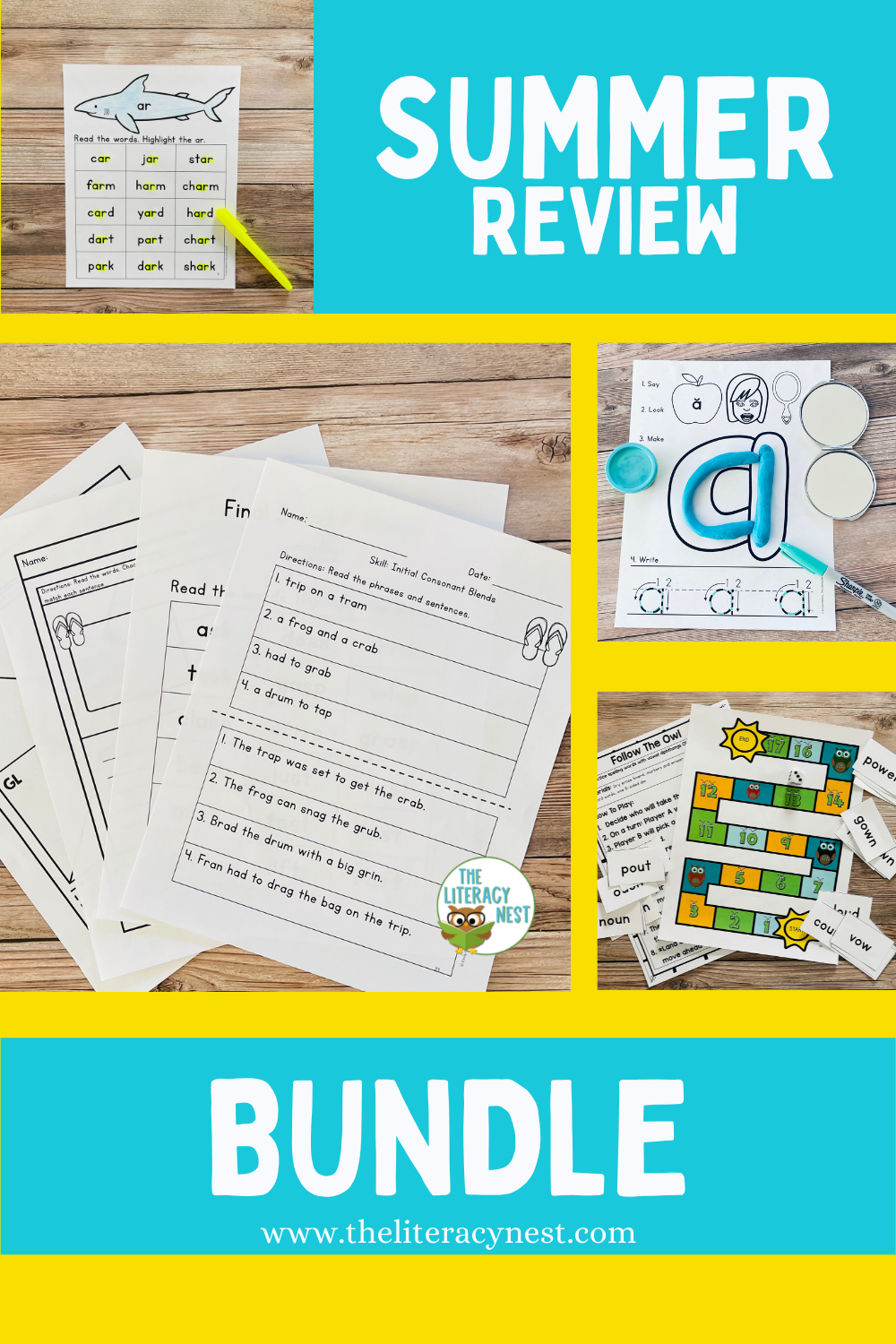 Simple Outdoor Literacy Activities to Boost Skills Over the Summer