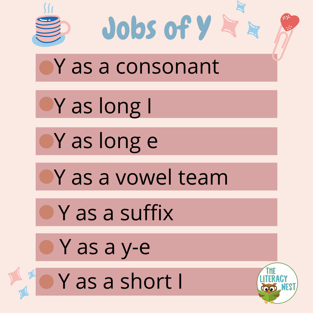 Teaching Jobs of Y - The Literacy Nest