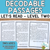 Orton-Gillingham Decodable Passages Level 2 - The Literacy Nest