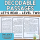 Orton-Gillingham Decodable Passages Level 2 - The Literacy Nest