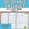 Level 3 Decodable Passages for Orton-Gillingham Lessons - The Literacy Nest