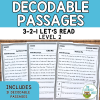 Level 2 Decodable Passages for Orton-Gillingham Lessons - The Literacy Nest