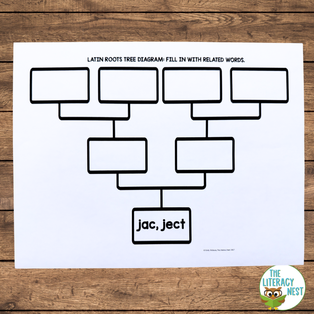 Morphology Activities Latin Roots and Greek Forms - The Literacy Nest