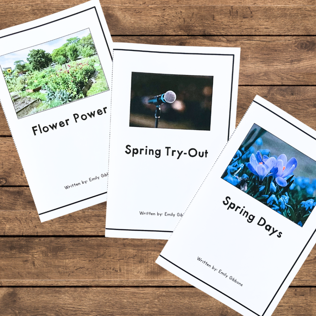 Spring Decodable Readers and Games Includes Digital - The Literacy Nest
